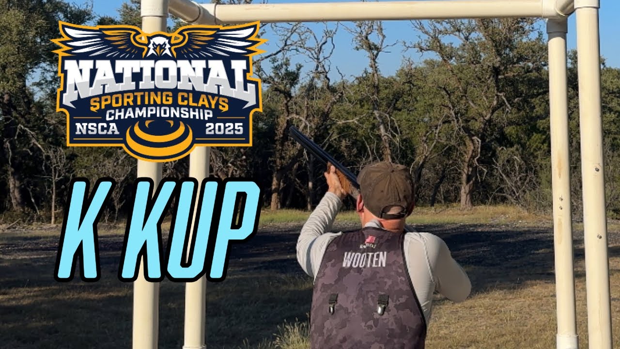 2025 National Sporting Clays Championship - K Kup - YouTube