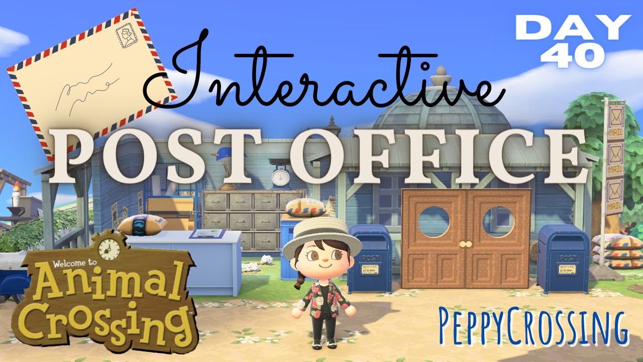Creating an Interactive Post Office on Animal Crossing | Sugarbelle Day ...