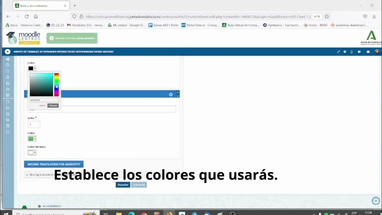Tutorial h5p chart - YouTube