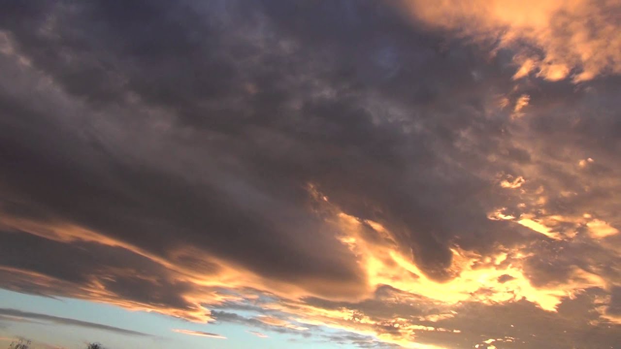 Amazing sky after the storm 2014 - YouTube
