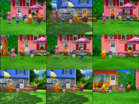 All 9 The Backyardigans Endings Played At Once (Mase Palmer Version)
