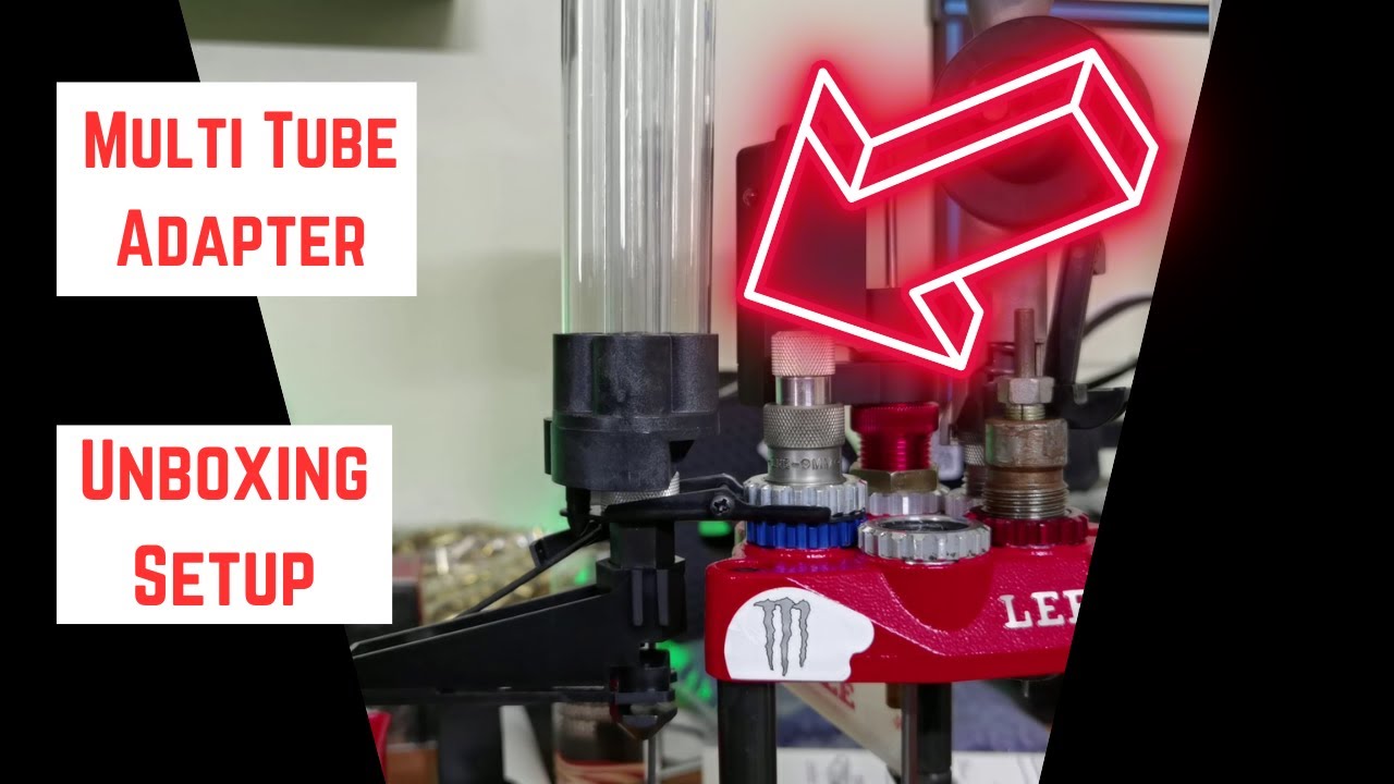 Lee Bullet Feeder Multi Tube Adapter Unboxing and Install - YouTube