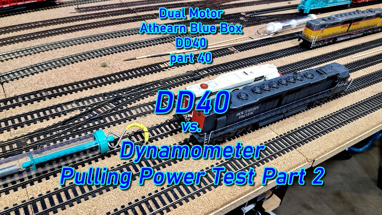 Dual Motor DD40 40 Dynamometer Pulling Power Test 2 - YouTube