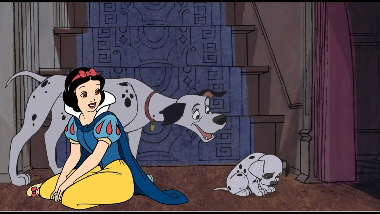 Snow White and Pongo reassures Patch - YouTube