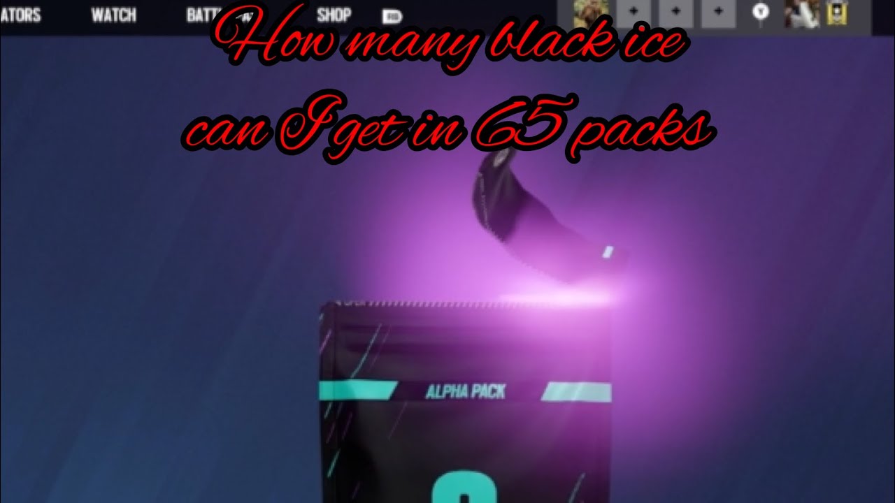 65 packs open in rainbow six siege #r6siege - YouTube
