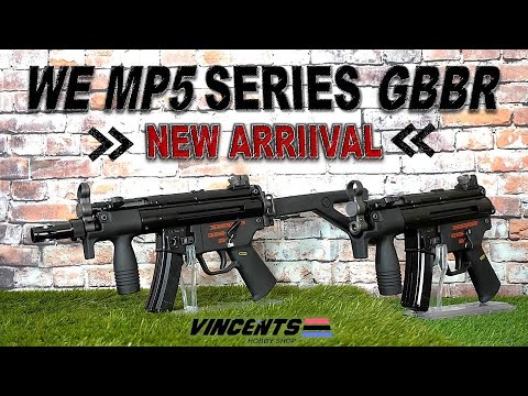 WE MP5 SERIES #airsoft - YouTube