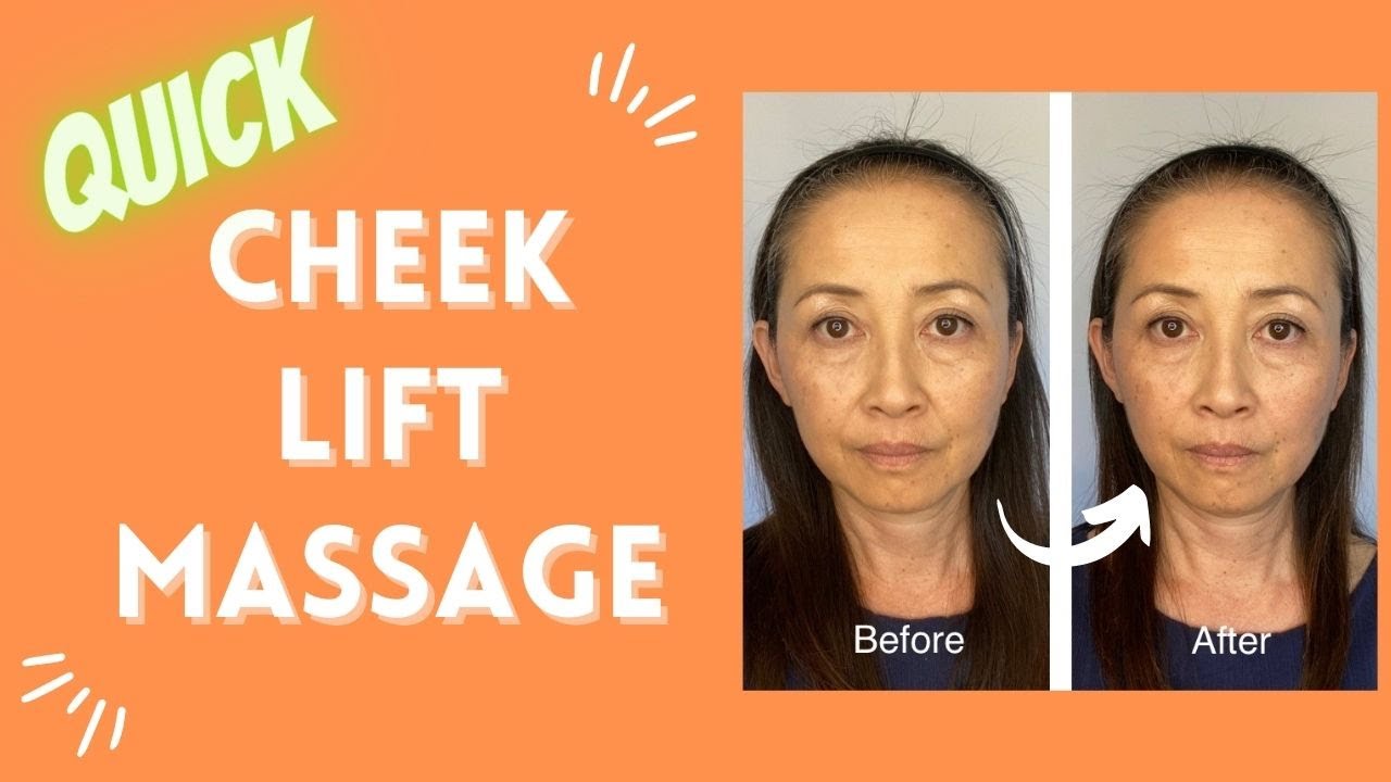 Quick Cheek Lift Massage Youtube
