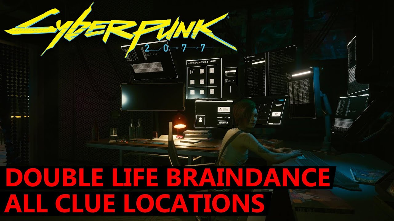 Cyberpunk 2077 Double Life Braindance - All Clues & How to Listen to Netrunner's Conversation ...