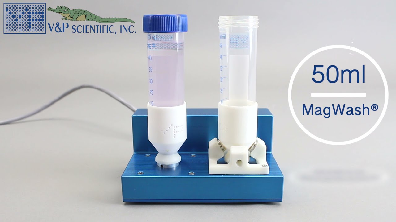 Efficient Magnetic Bead Suspension & Separation with the V&P Magwash ...