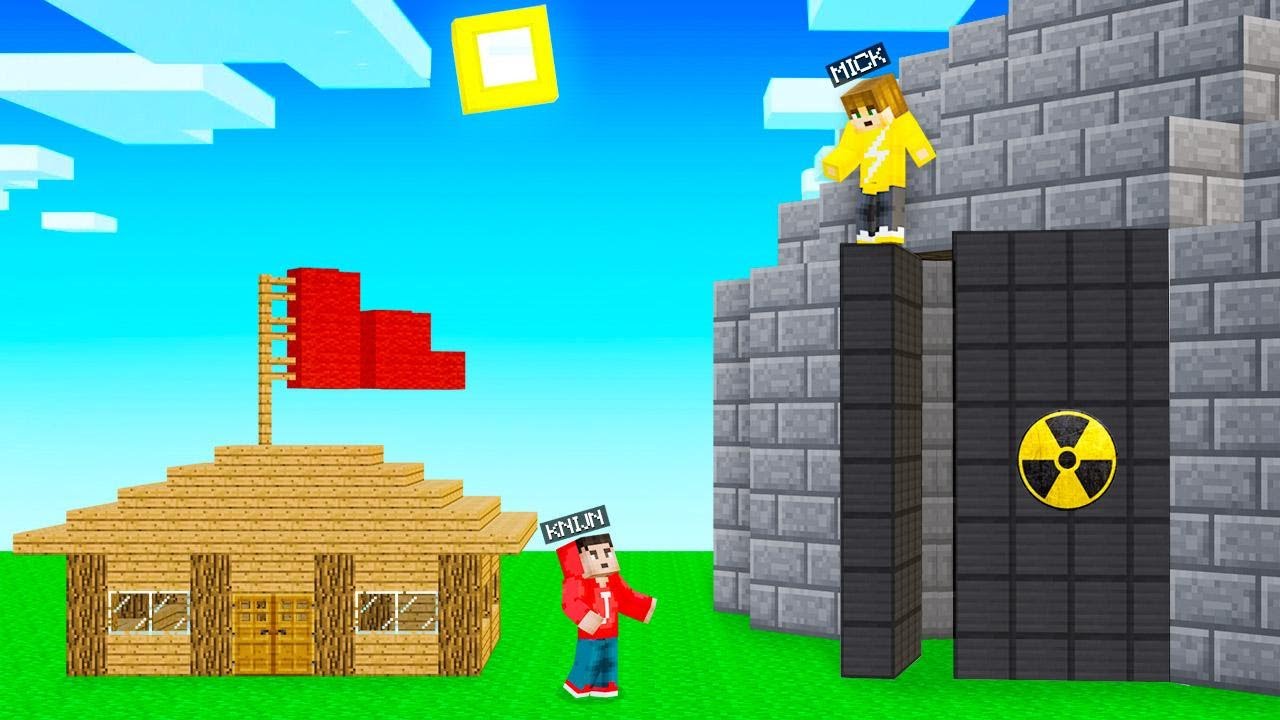 Ik Maakte Een MEGA BUNKER In Minecraft! - YouTube