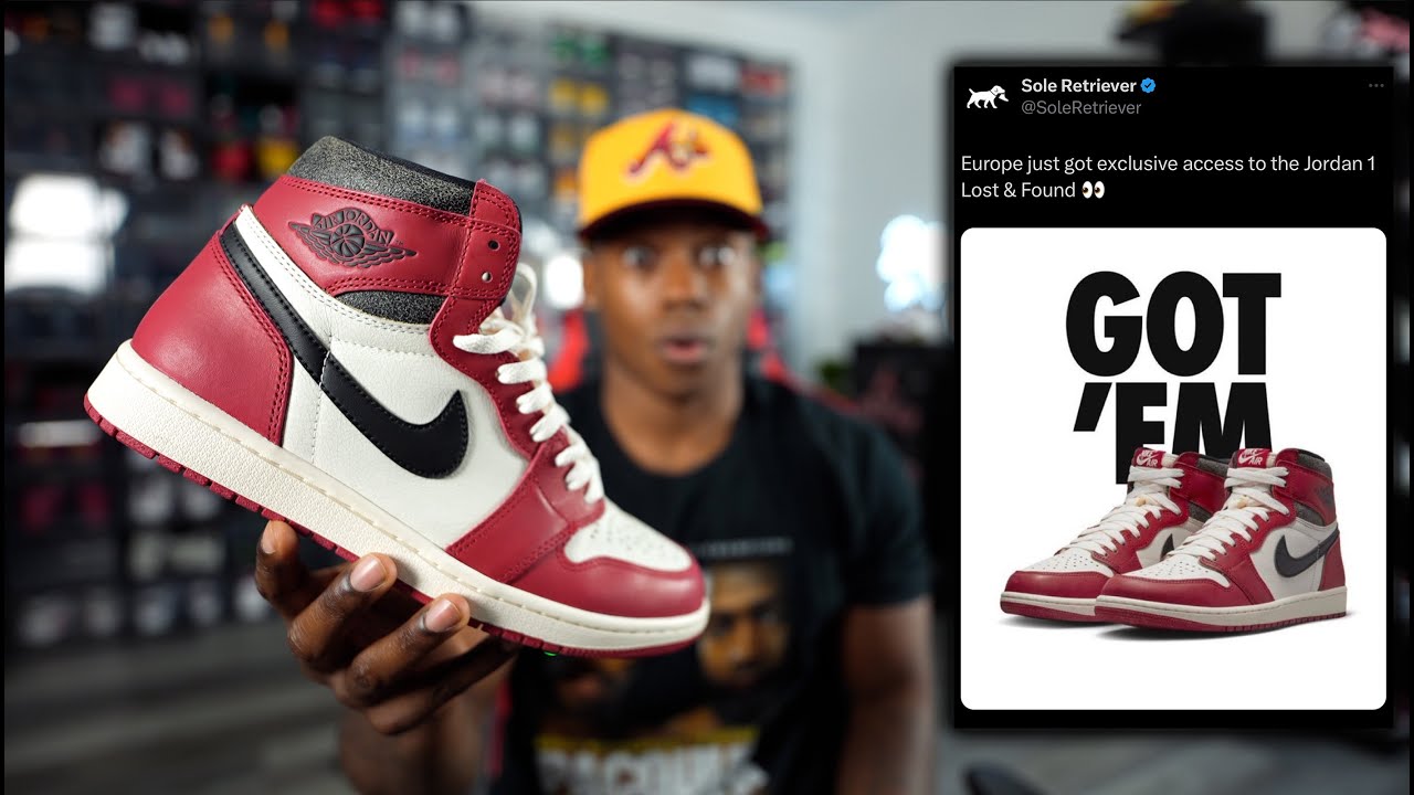 NOBODY Knew About This Air Jordan 1 Lost & Found RESTOCK! Will Chicago ...