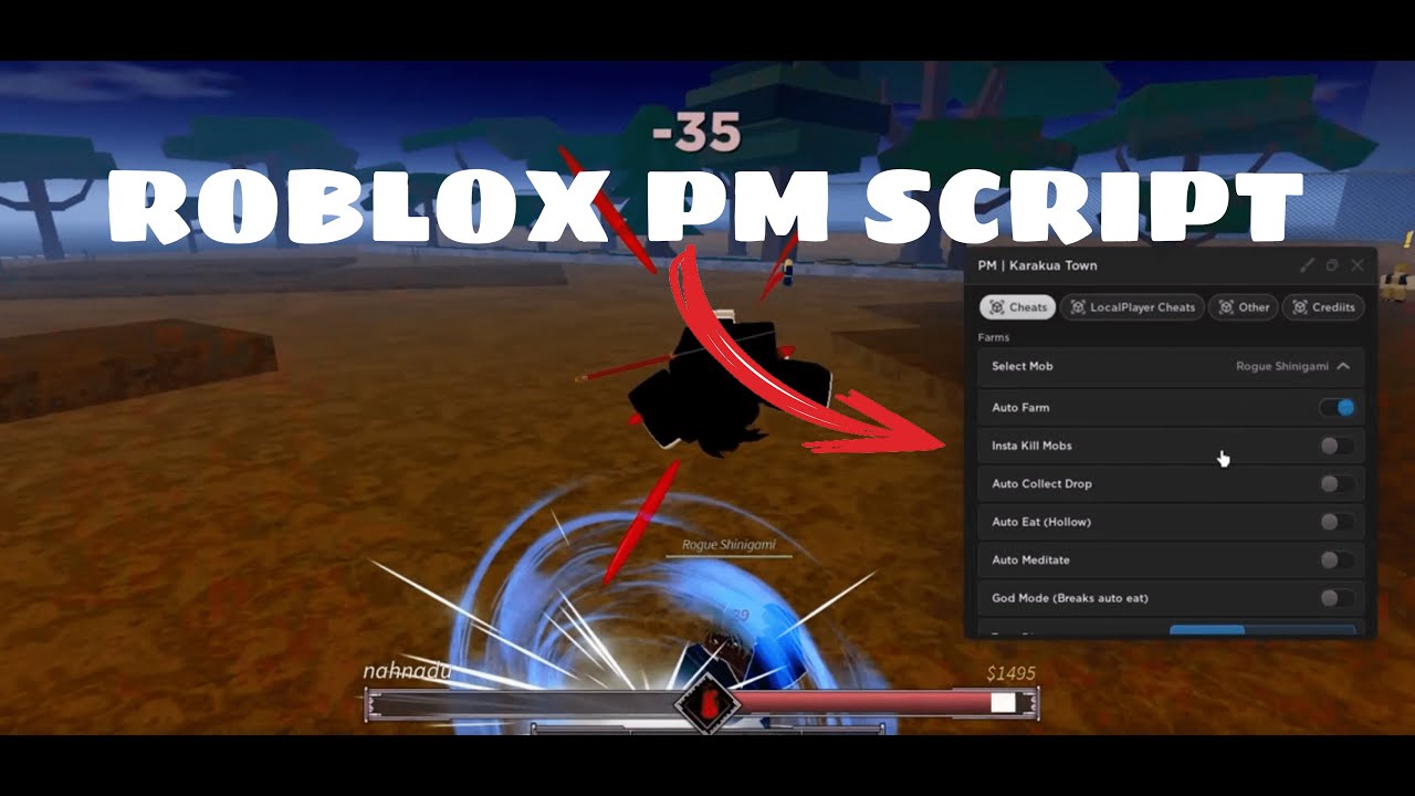 PM Script ROBLOX! | FASTEST Auto Farm | Mastery Farm | GUI SCRIPT - YouTube