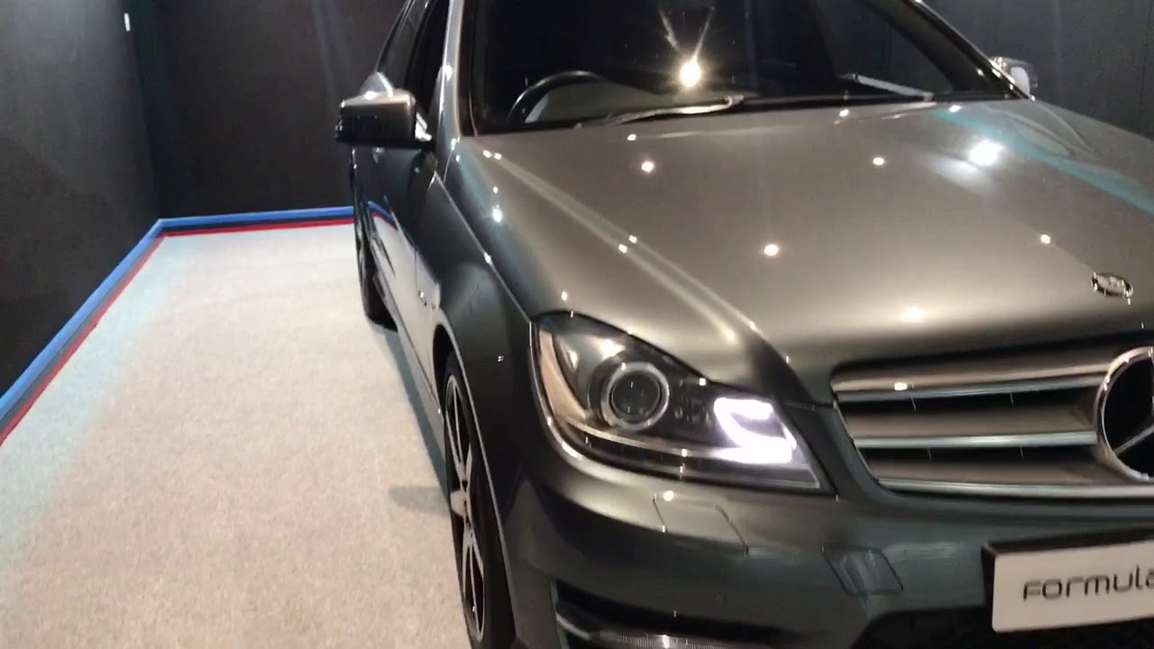 2011 Mercedes C350 CDI Sport in Alabandine Grey - YouTube