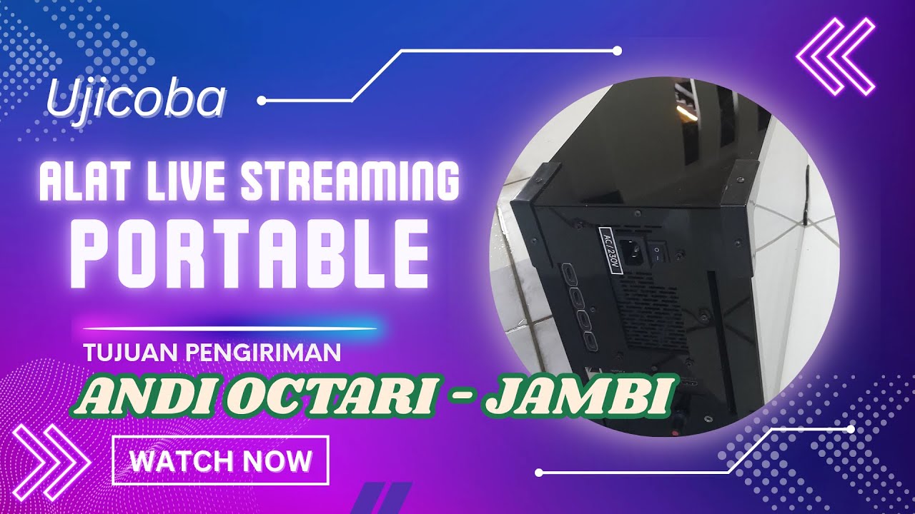 📡🔴(LIVE) UJI COBA ALAT LIVE STREAMING PORTABLE PAKET 5 | PESANAN Sdr ...