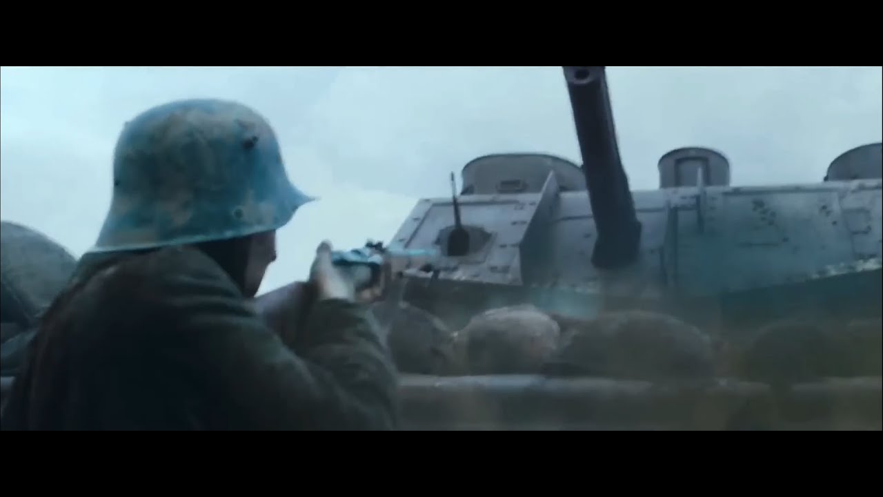All Quiet on the Western Front 2022 - Tank scene with Attack on Titan ...