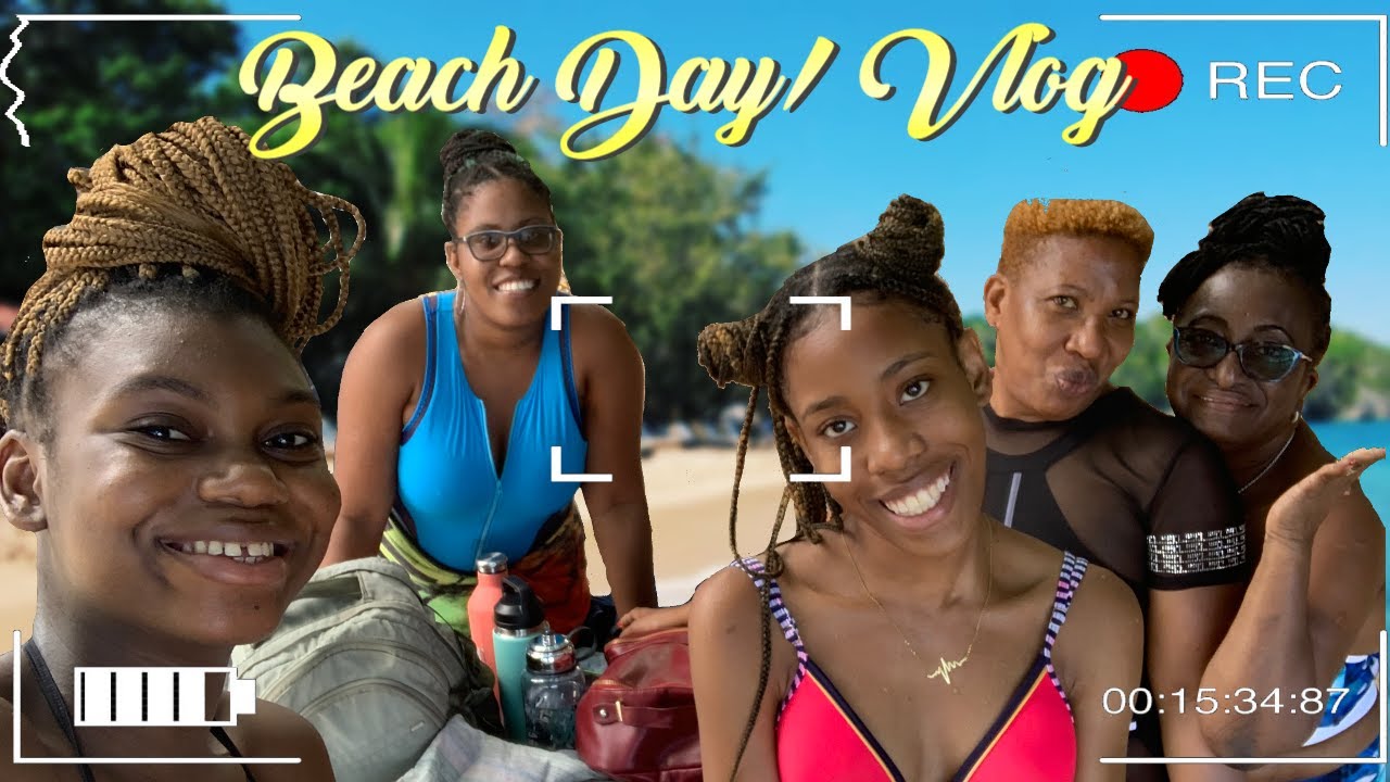 BEACH DAY/ VLOG - YouTube