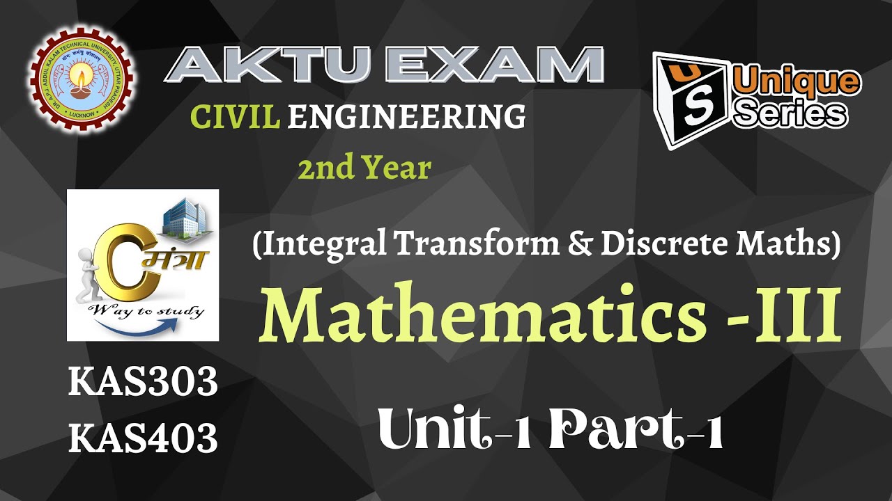 Unit-1 Part-1 | Math 3 | Mathematics III | Civil Engineering 2nd Year ...