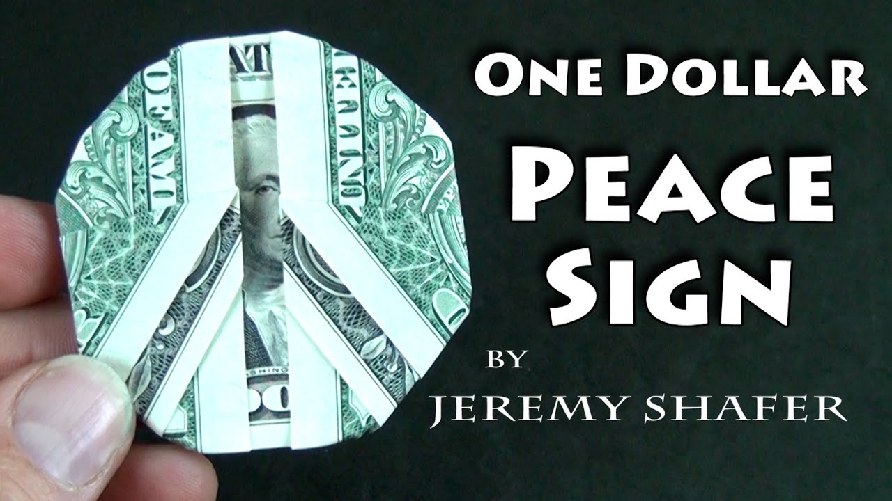One Dollar Peace Sign - YouTube