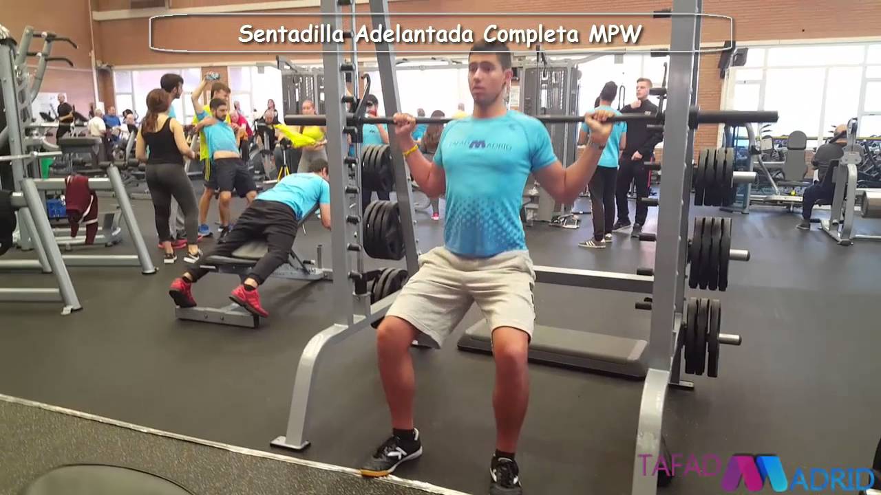 Sentadilla Hack Abierta MPW Sentadilla Adelantada Completa MPW - YouTube