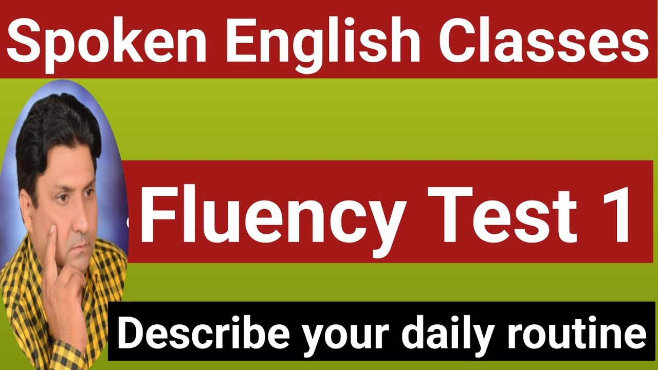 English Fluency Test for Beginners|Spoken English Class| - YouTube