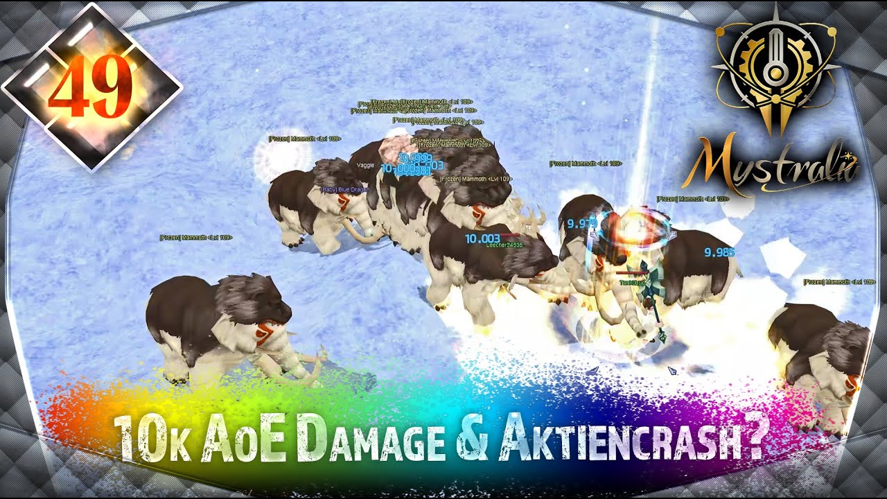 10k AoE Damage & Aktiencrash? ★ Mystralia Flyff #49 #flyff - YouTube