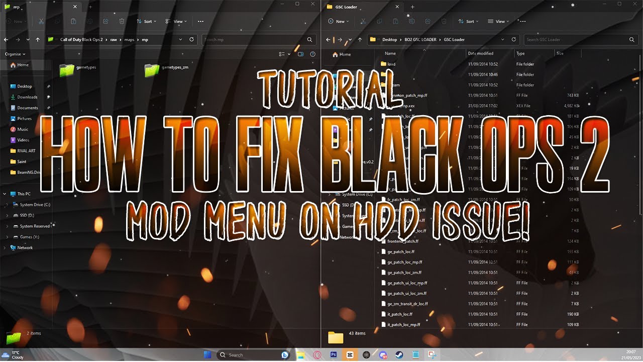 [Tutorial] How To Fix Black Ops 2 Mod Menus From Your HDD [RGH/JTAG ...