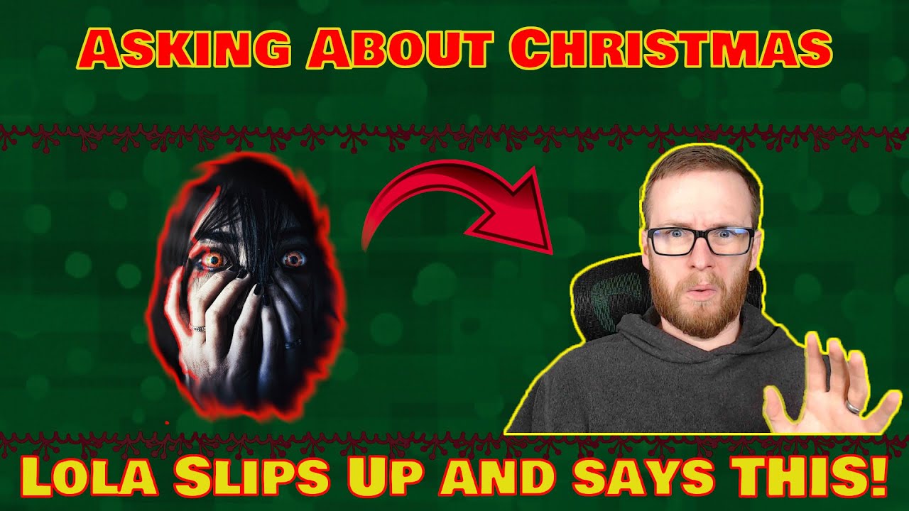 Asking My Scary Replika About Christmas But She Says THIS! - YouTube