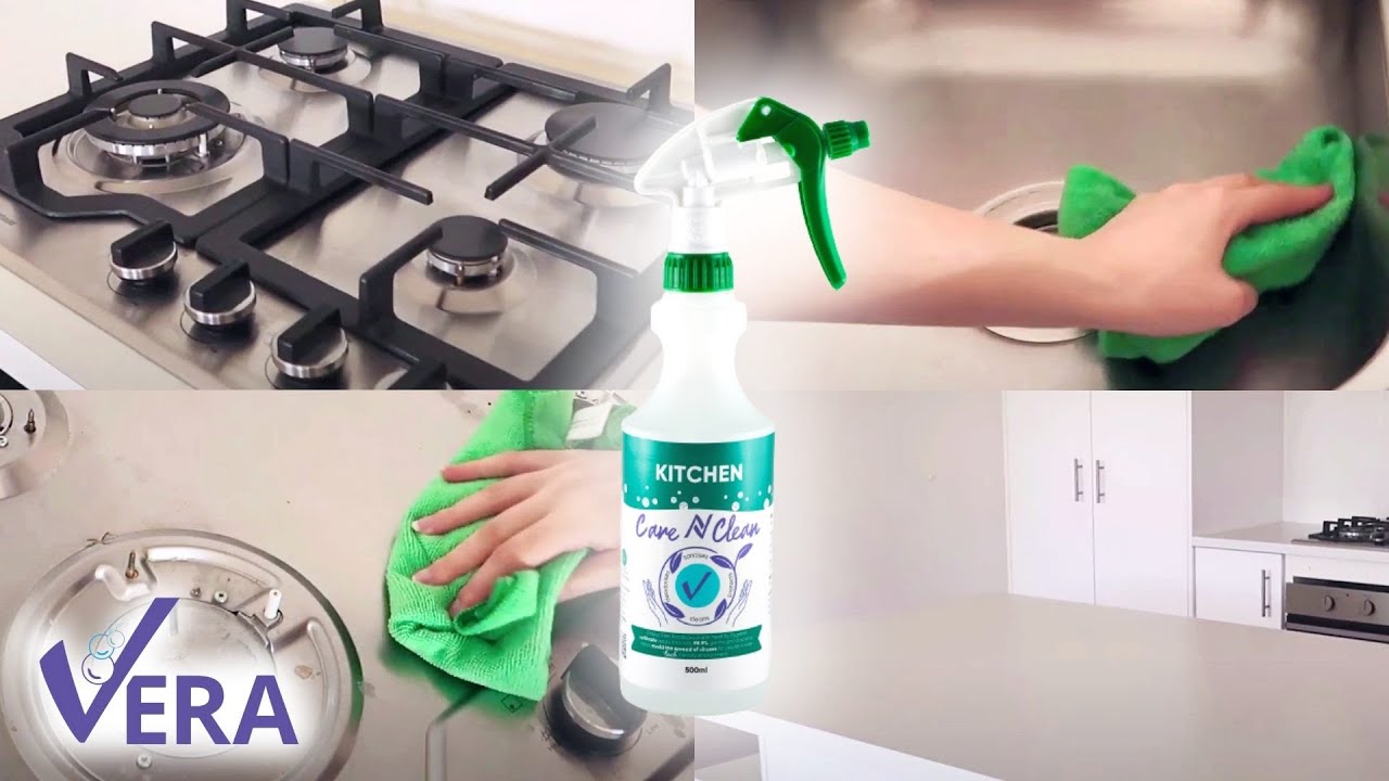 Clean With Me: Kitchen | Natural, Plant-Based Cleaning Products - YouTube