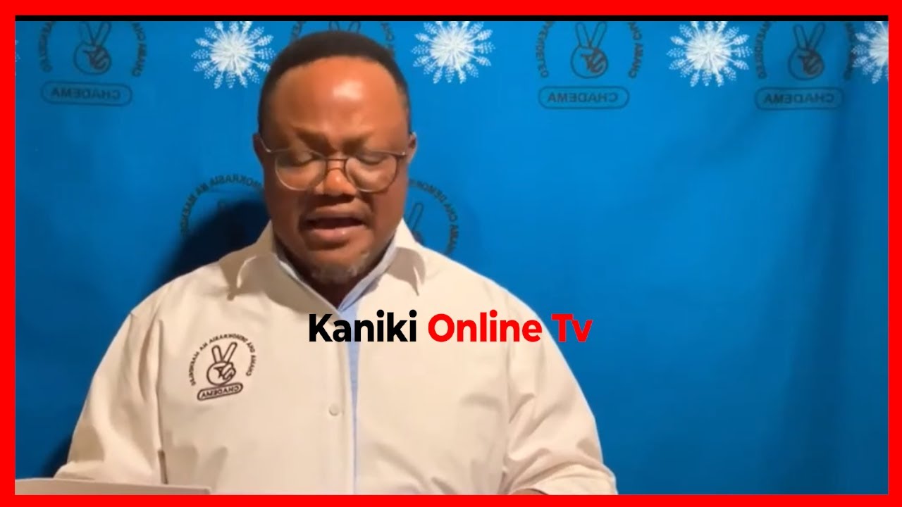 "MITANO TENA TUNADANGANYANA" TUNDU LISSU AZUNGUMZA MAZITO - YouTube