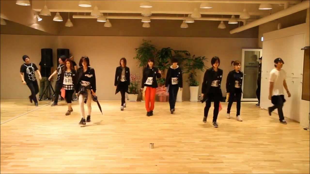 T♔ARA(티아라) - Cry Cry Dance Version(practice)[HD] - YouTube