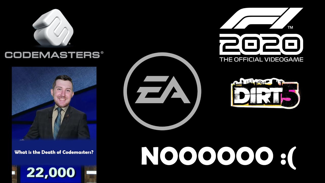 RIP CODEMASTERS - EA Buys Codemasters For $1.2 Billion - YouTube