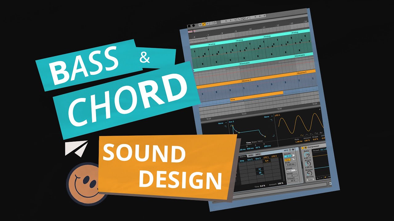 Deep Minimal Bass & Chords Sound Design. Ableton Live Tutorial - YouTube