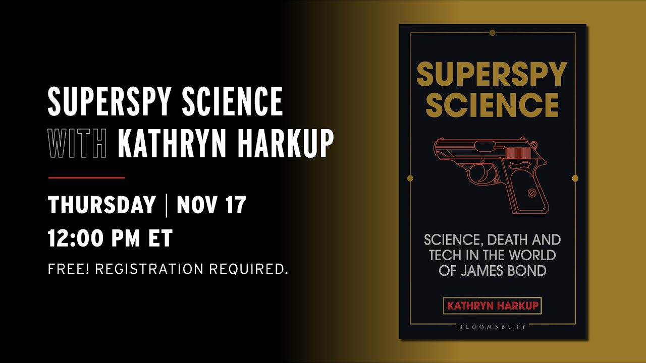 Superspy Science with Kathryn Harkup - YouTube