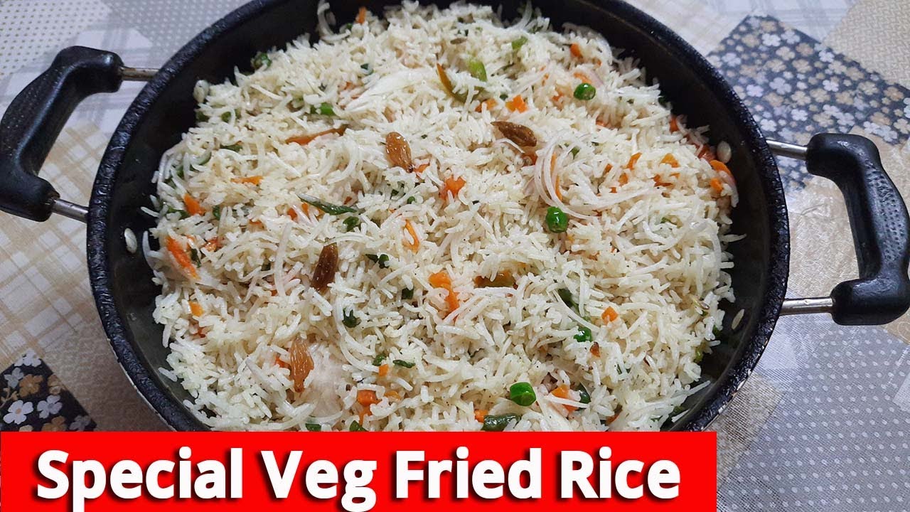 Durga Puja Special Vegetable fried rice with tips - YouTube