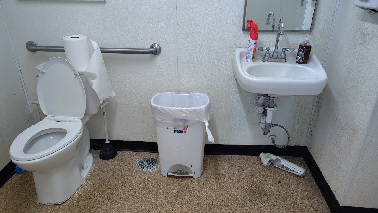 478. Dollar tree unisex restroom full shoot! - YouTube