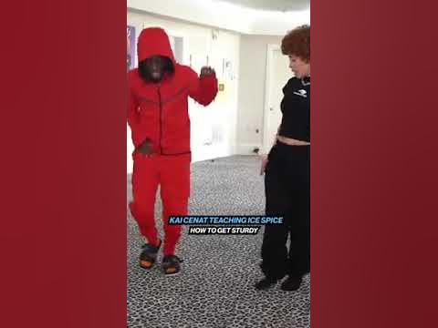 Kai Cenat teachs Ice Spice to get sturdy - YouTube