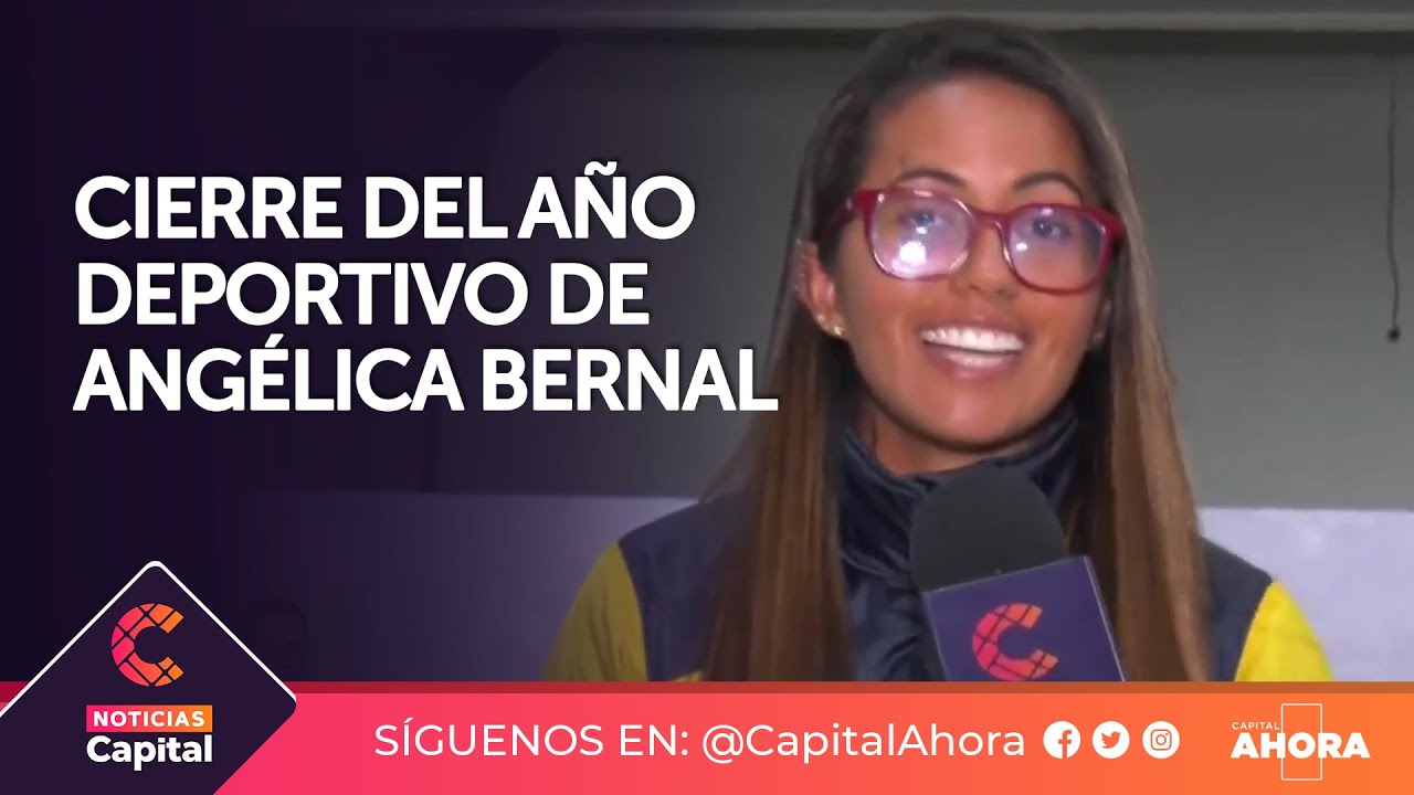 Angélica Bernal arrancó el cierre de su año deportivo - YouTube