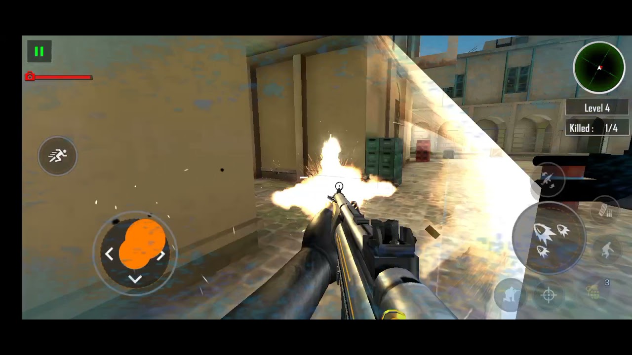 one tap gun shutter game play me - YouTube