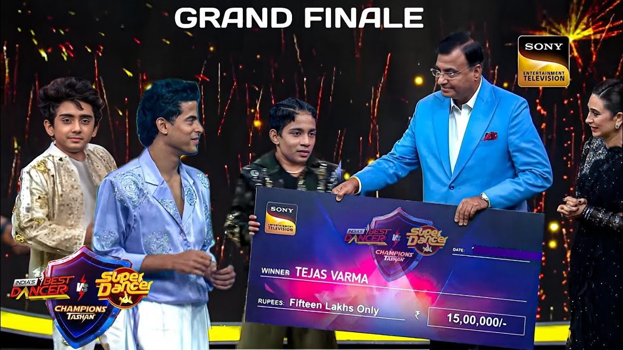 Grand Finale Winner Tejas Varma • Champions ka Tashan Grand Finale | IBD vs Super dancer Winner ...