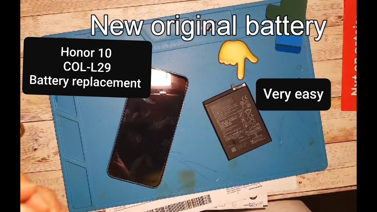 Honor 10 battery replacement - YouTube