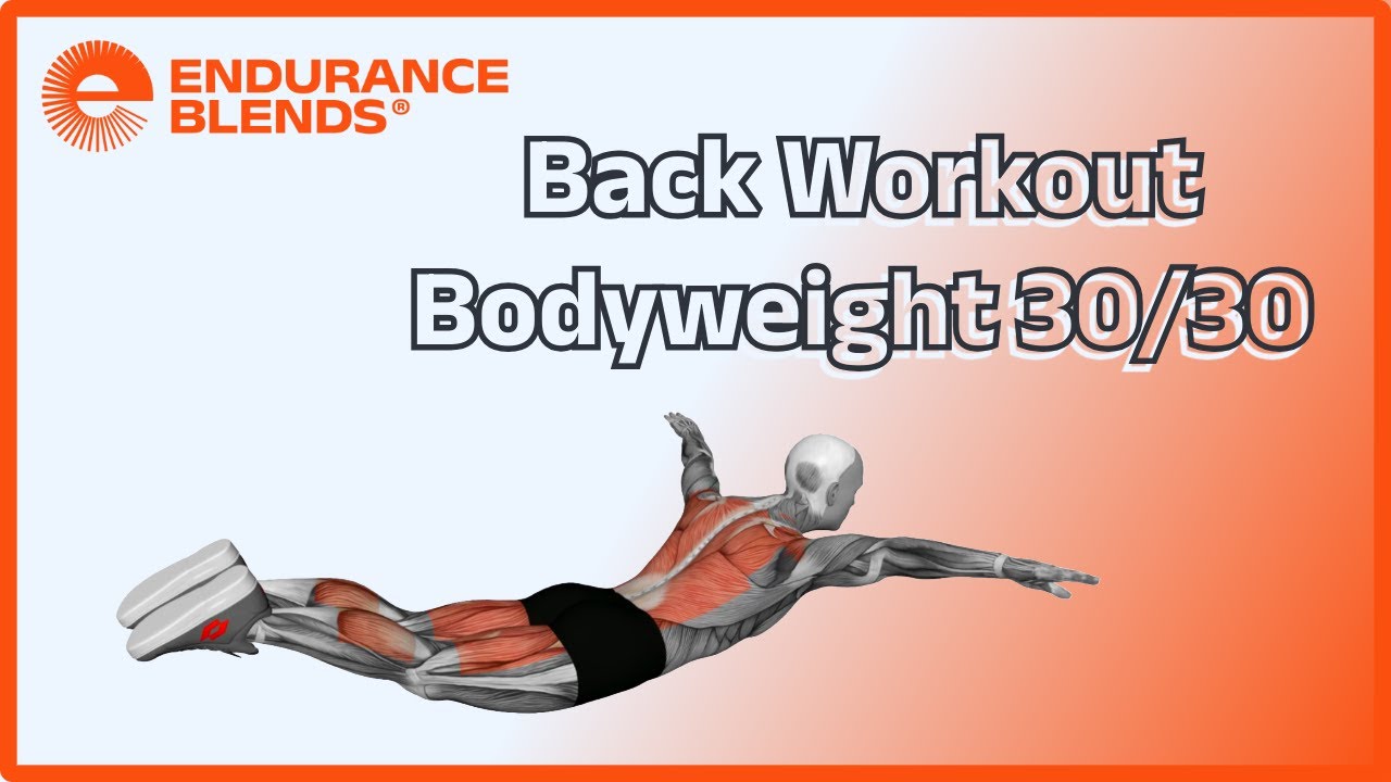 Effective Bodyweight Back Workout for a Stronger Back - YouTube