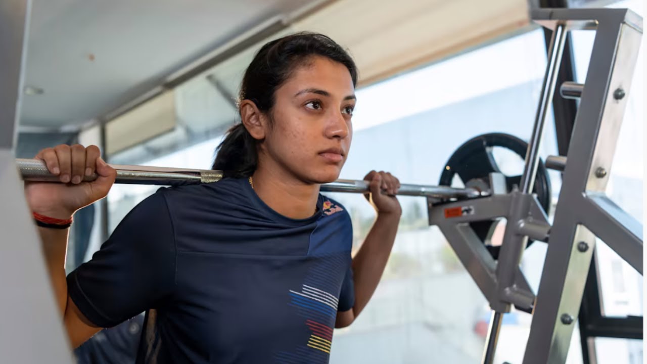 Smriti Mandhana Gym Workout & Batting Drills -2025 - YouTube