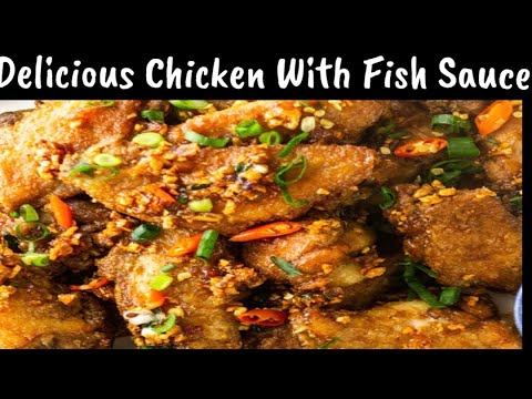 How to make Fried Chicken Wings W /Fish Sauce/Vietnamese Chicken Wings ...