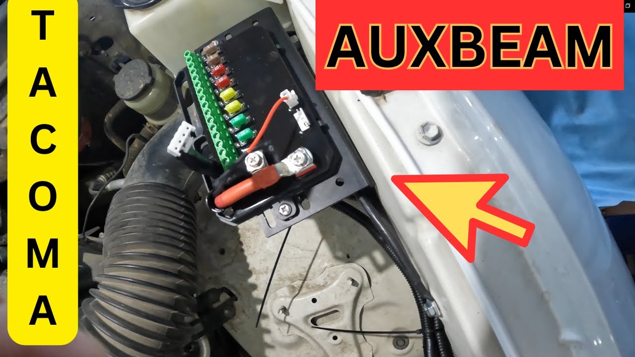 Tacoma AUXBEAM Install - YouTube