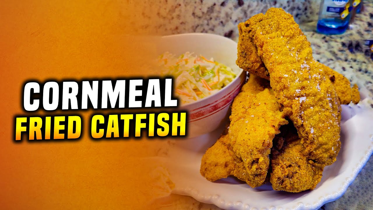 The BEST Southern Crispy Fried Catfish Recipe Simple How to - YouTube