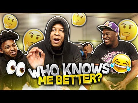 WHO KNOWS ME BETTER? DDG vs. DuB vs. Silly T.O | FAMILY EDITION