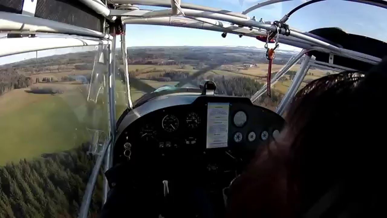 ULM super-guépard. Second lâcher. - YouTube