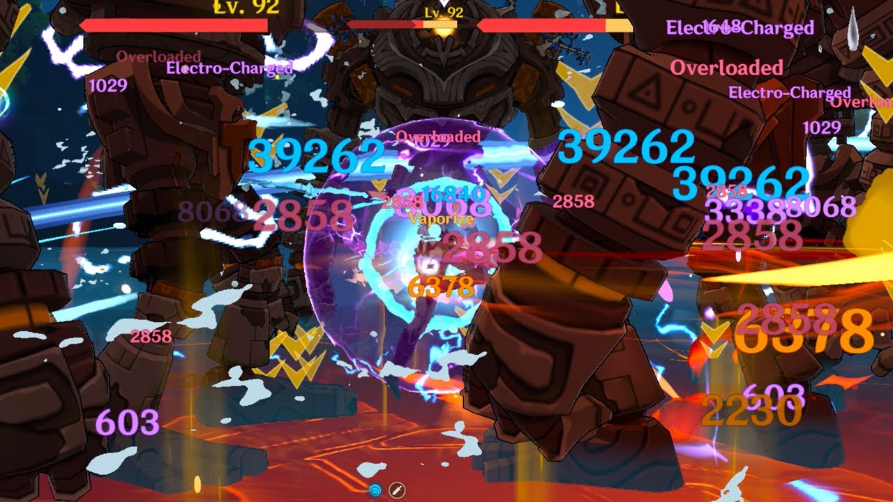 Destroy 4 Ruin Guards In 12 Seconds (F2P Childe) - Genshin Impact - YouTube