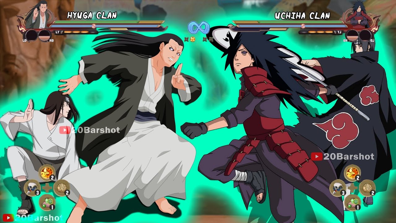UCHIHA CLAN VS HYUGA CLAN | Naruto Ninja Storm 4 MOD - YouTube