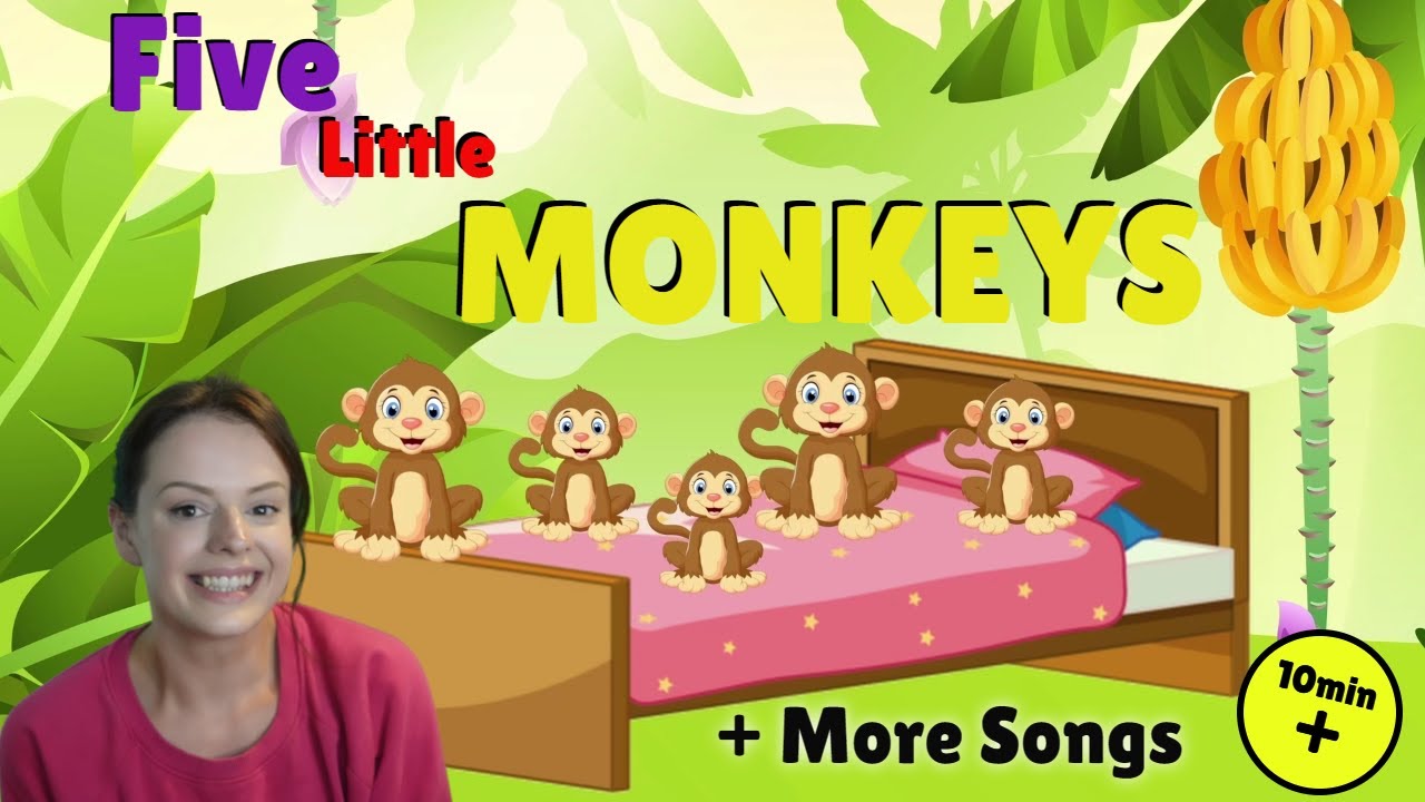 Five Little Monkeys | Wheels on the Bus | The Finger Family + More ...